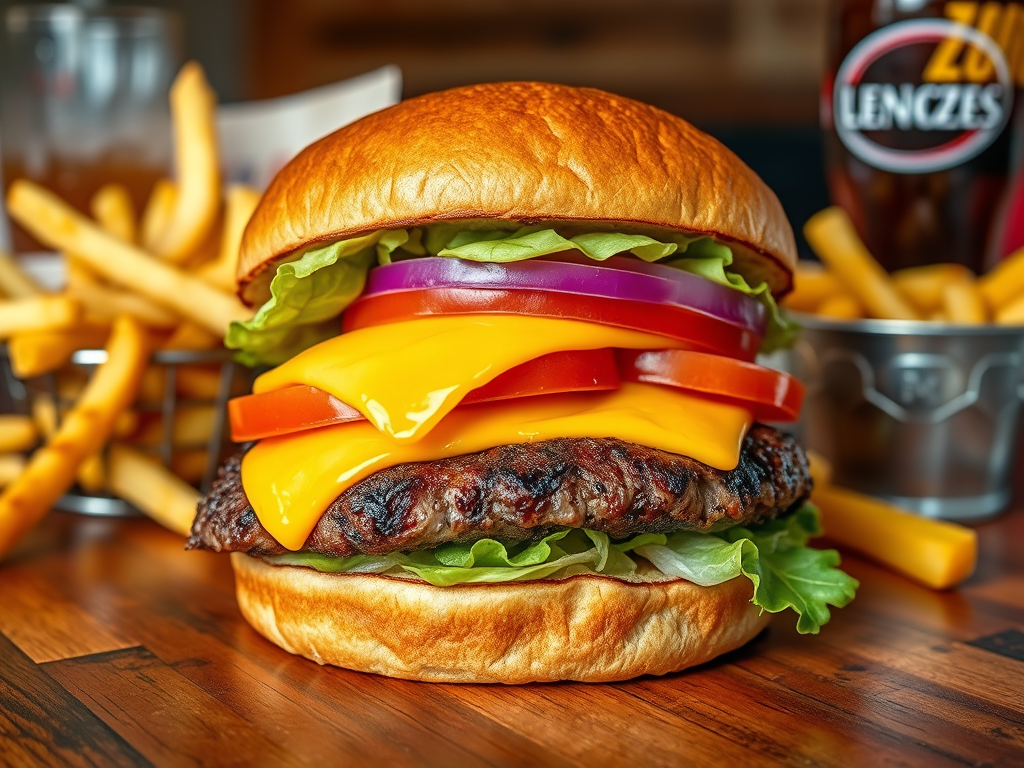 Classic Cheeseburger – Around the World in Recipes